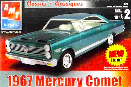 AMT 1967 Mercury Comet model kit.