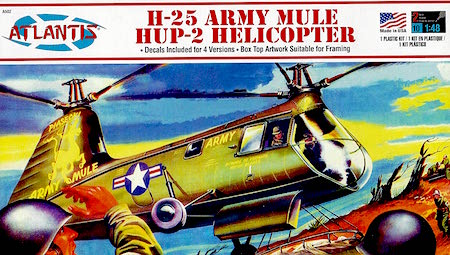 Atlantis scale model kits from the USA.