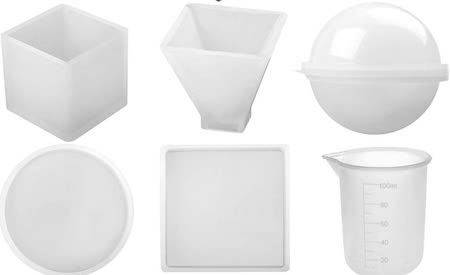 Scale model resin casting and rubber mold making supplies.