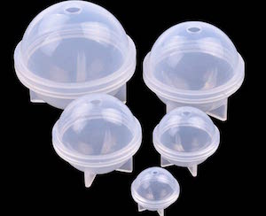 Scale model resin casting and rubber mold making supplies.