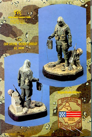 1/16 Scale Figure model kits.