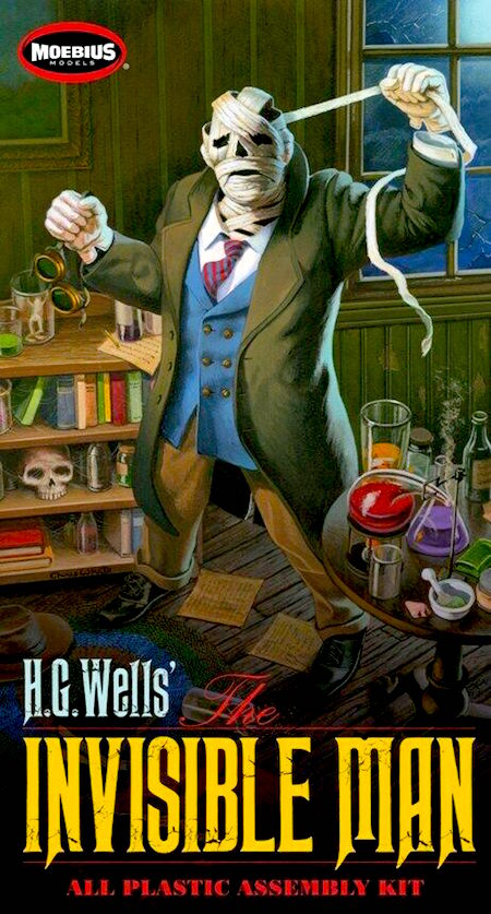 Moebius scale model kits.