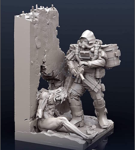 1/24 - 1/24 scale figures for dioramas.