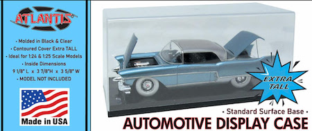 Display Cases, for toys, models, scale models, and collectibles.