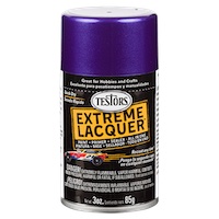 Testors hobby model paint both acrylic and anamel.