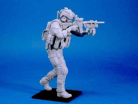 1/16 Scale Figure model kits.
