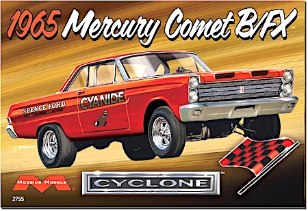 Moebius scale model kits.