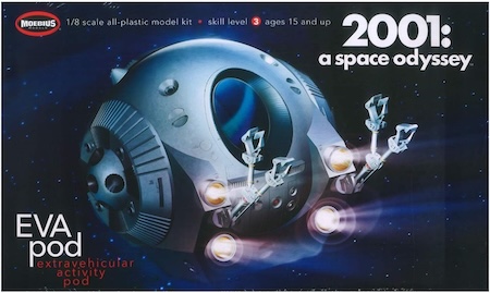 Moebius scale model kits.