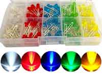 LED lighting bulbs for scale models and hobby projects.