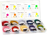 LED lighting bulbs for scale models and hobby projects.