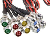 LED lighting bulbs for scale models and hobby projects.