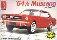 AMT 1965 1966 Mustang Ford Coupe Model Car Kit.