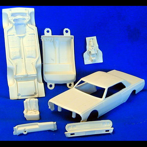 1964 Chevy Malibu Race Car - Hendrix Resin