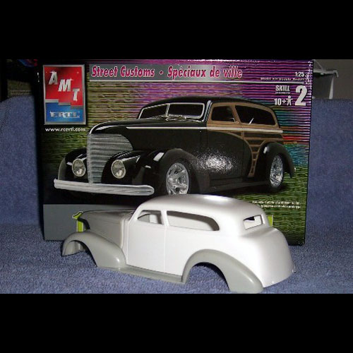 1939 Chevy 2-Door Sedan Custom - Time Machine Resin