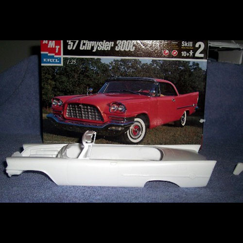 1957 Chrysler 300 Convertible - Time Machine Resin