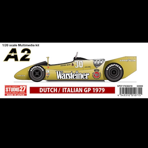 1979 Arrows A2 Race Car - Studio 27