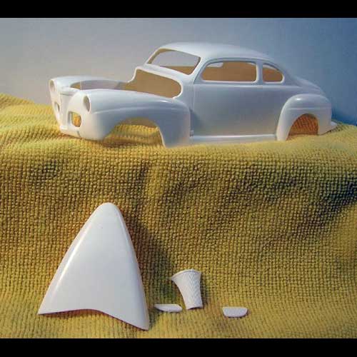 1941 Ford Chopped Top Custom Coupe - Bandit Resins