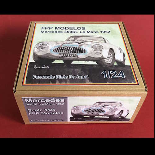 1955 Mercedes 300 SL le Mans - FPP Models