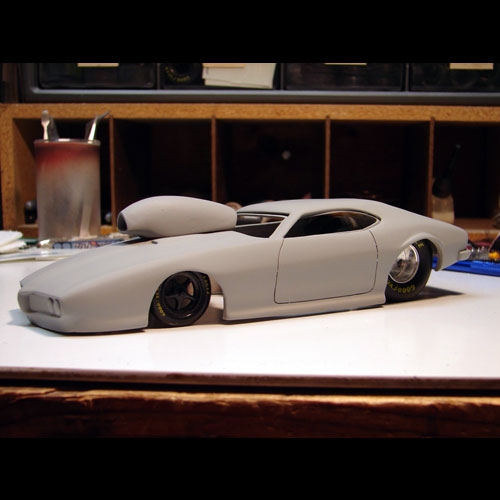 1968 Pontiac Firebird Promod - Topend Miniatures